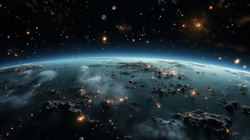 Captivating Outer Space Vista Showcasing the Vast Expanse of the Cosmic ...