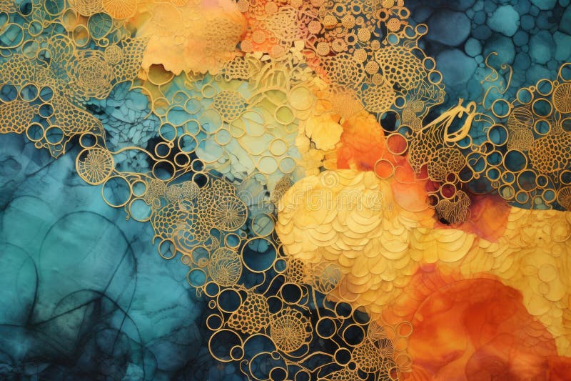 This Captivating Painting Showcases an Array of Brilliant Colors that ...