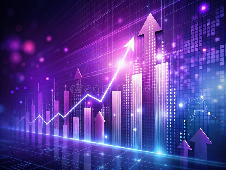 Dynamic Digital Growth Visualizing Exponential Progress with Data ...