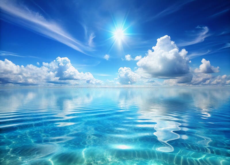 Captivating Panoramic Water Shadow: a Pristine White Surface for Design ...