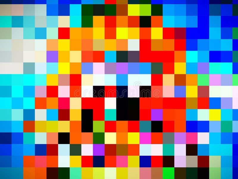 A Captivating Pattern of Digital Designing of Multi-colored Squares and ...