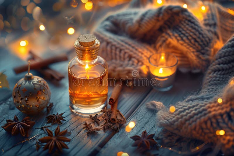 Captivating Perfume Concept with Glowing Mist, Abstract Art, and ...