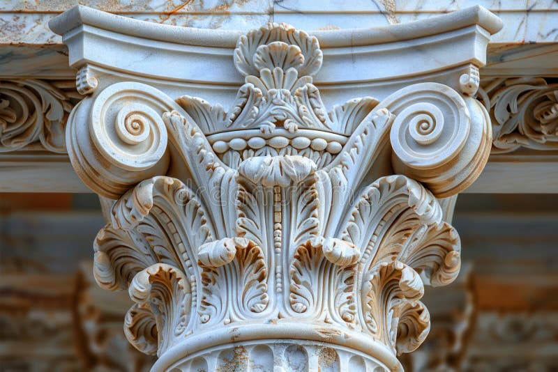 Captivating Perspectives of Ionic Marble Columns: Exploring the ...