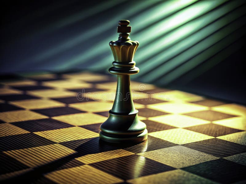 A Deep Dive into Strategic Thinking Dramatic Chess Piece Shadows ...
