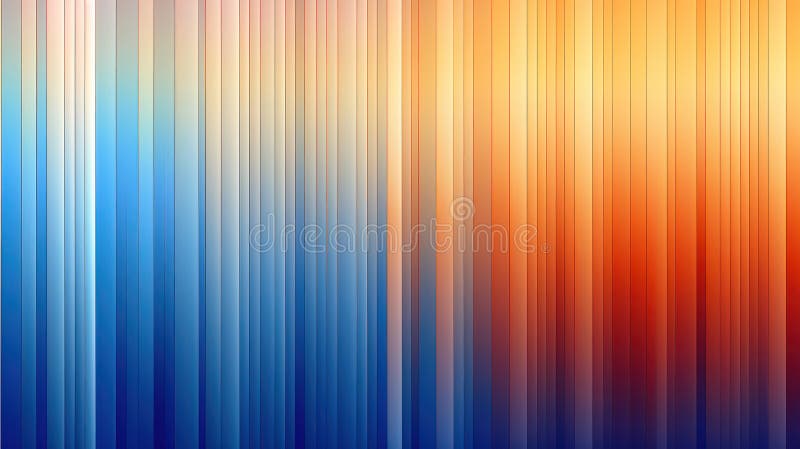 Radiant Transitions: Blue To Orange Color Gradient Background Stock ...