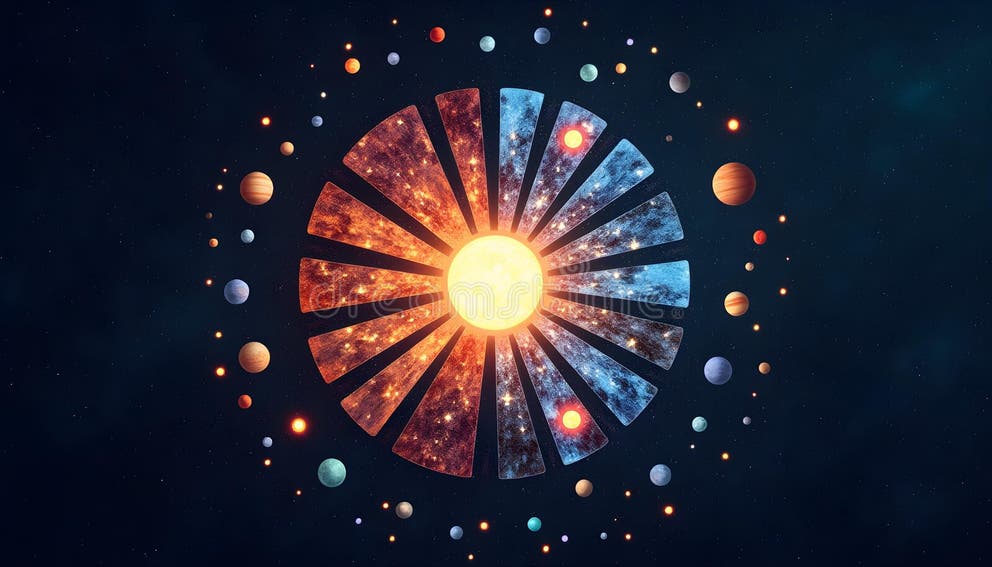 A Captivating Pie Chart Showcasing the Solar Systems of Our Universe ...