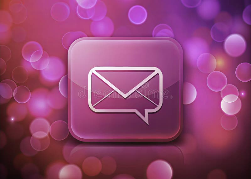 Captivating Pink Message App Icon a Vibrant Digital Design for Modern ...