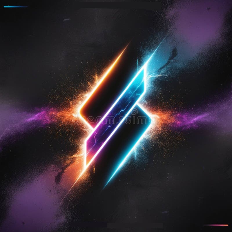 Captivating Poster Header Design for Futuristic Intensity Vibrant Color ...