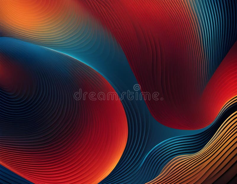 A Captivating Presentation Background Featuring a Mesmerizing Circular ...
