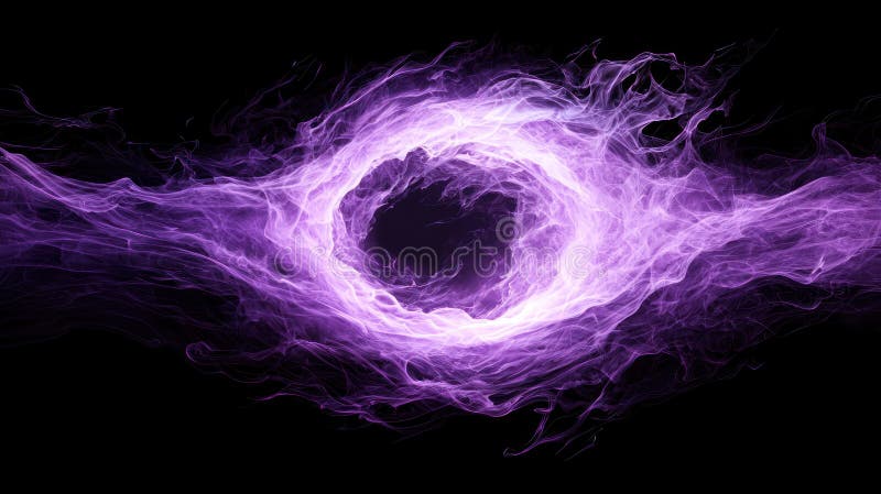 Captivating Purple Liquid Splash Creates Swirling Vortex Effect Stock ...