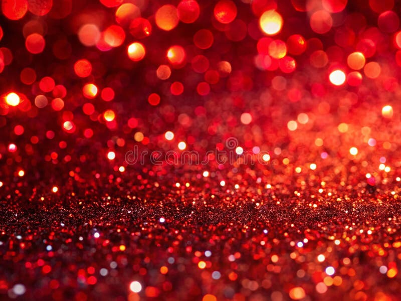 Captivating Red Glitter Background a Long Exposure Exploration of ...