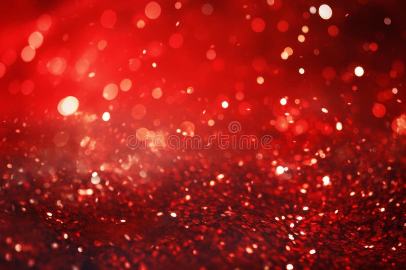 Captivating Red Glitter. Generate Ai Stock Image - Image of backdrop ...