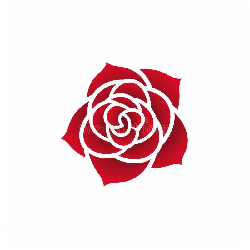 Captivating Rose Flower Logo Design for Engineering and Construction ...