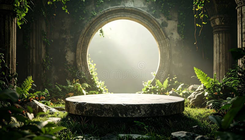 Captivating Round Window in a Stone Wall, Architectural Charm and ...