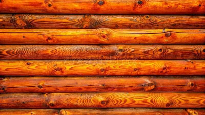 Captivating Rustic Orange Log Cabin Wall Texture Authentic Wood ...