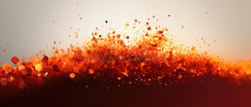 A Captivating Scene Featuring the Ascent and Expansion of Red and ...