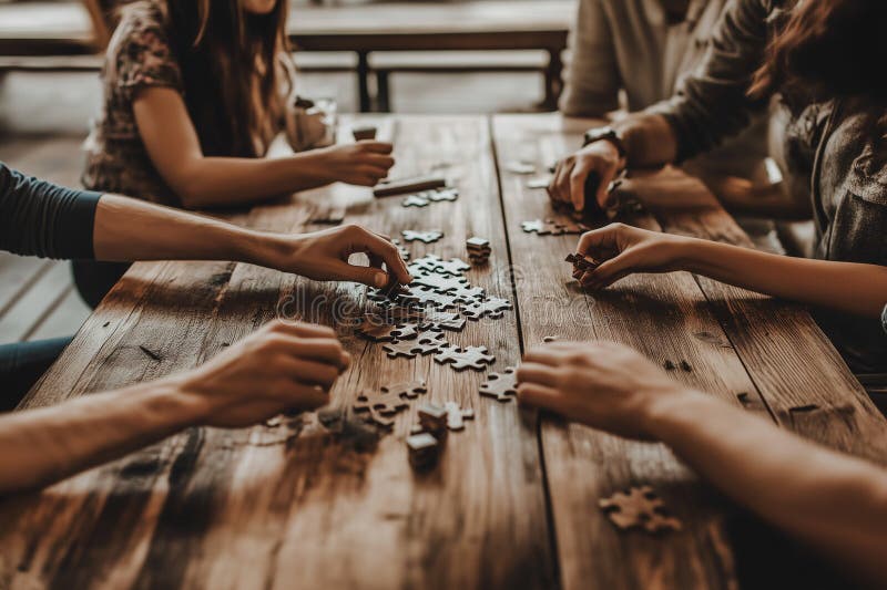Engaging Group Activity of People Collaborating on a Jigsaw Puzzle ...