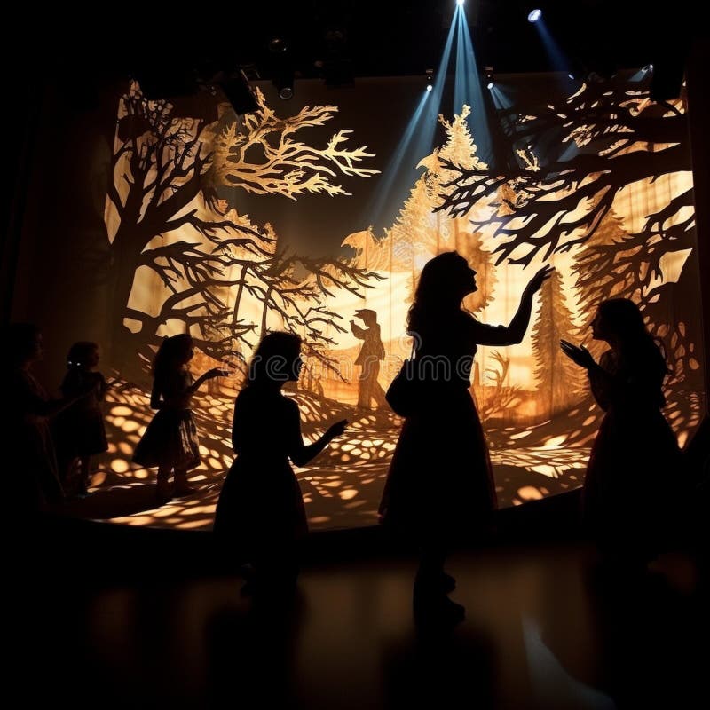 Captivating Scene Shadow Puppetry Performance Stock Photos - Free ...