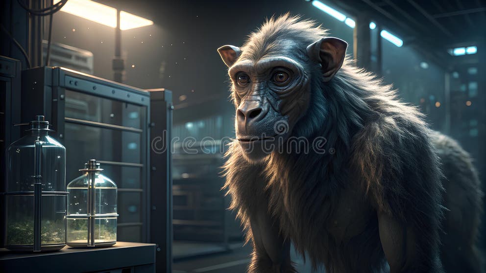 Captivating Scene Showcasing Biotechnology with Focus on Gene Editing ...