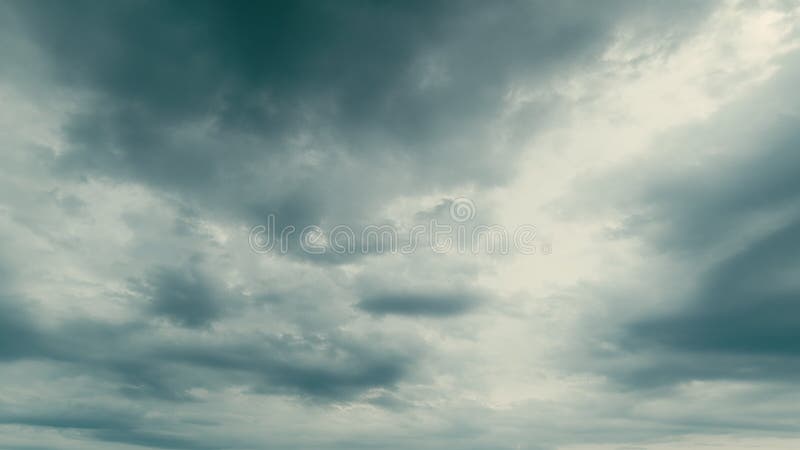 A Dramatic Overcast Sky Exhibiting Intricate Cloud Patterns and Unique ...