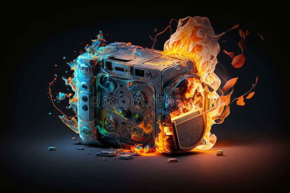 Captivating Shots of Exploding Gaming Consoles for Unique ...