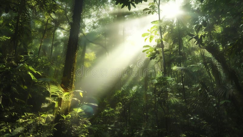 The Captivating Sight of Light Filtering through Layers upon Layers of ...