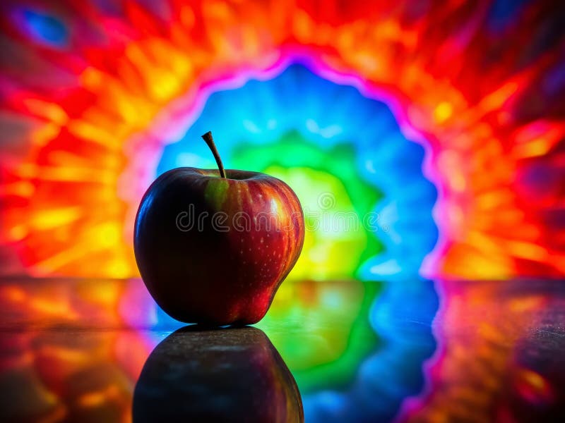 A Bitten Apple Silhouette a Striking Visual Metaphor for Temptation ...