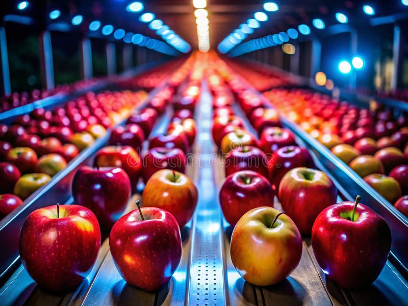 Automated Apple Processing a Glimpse into the Efficiency of Modern Food ...