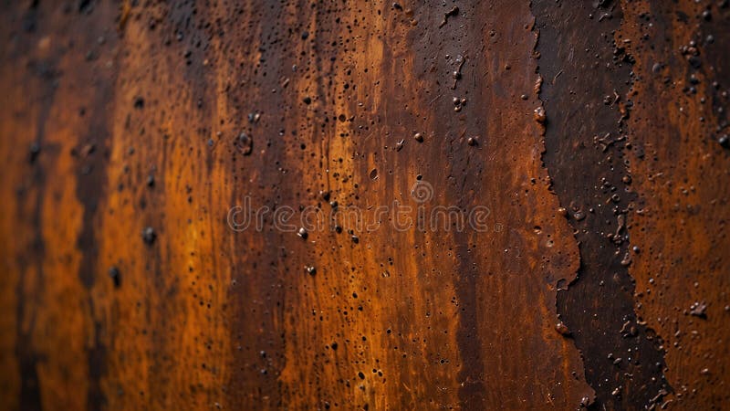 Rusty Silhouette of a Weathered Surface a Striking Atmospheric ...