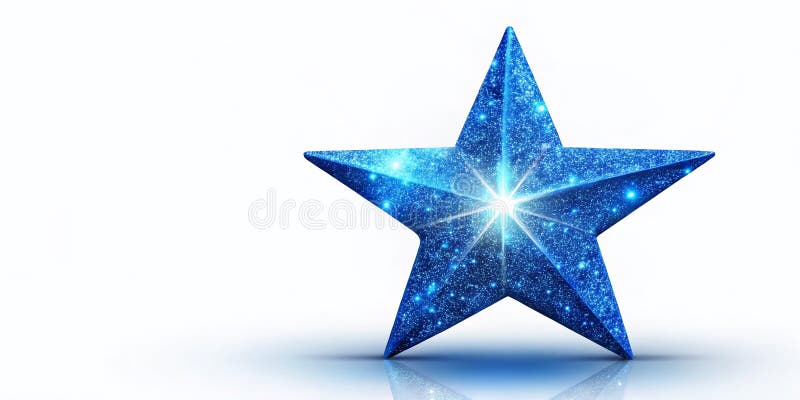 Captivating Sparkling Blue Star Clipart a Celestial Design Element for ...