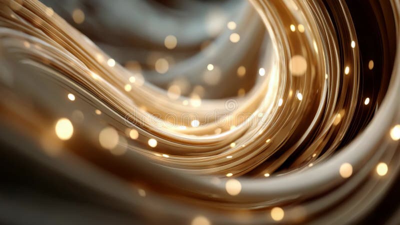 Mesmerizing Spiral of Light with Glitter Effect for Celebratory ...