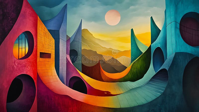 Surreal Architecture of Color – a Dreamlike Passage through Fantasy ...