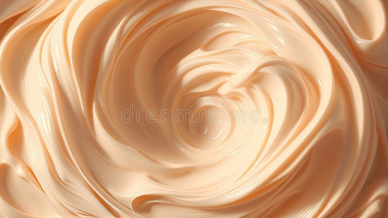 Elegant Creamy Swirl Background Design a Smooth Textural Abstract ...