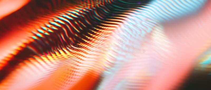Captivating Texture of Holographic Displays with Shimmering Light and ...