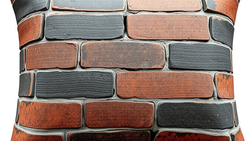 Rustic Blackened Brick Throw Pillow a Stylish Accent for Your Home ...