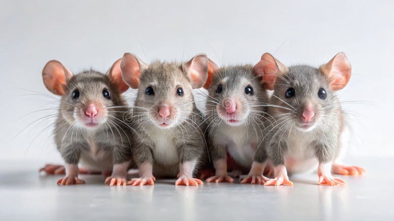 Captivating Tiny Rats Pose for the Camera a Collection of Adorable ...