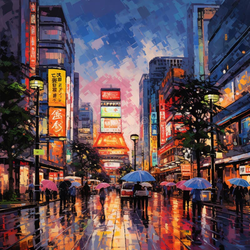 Captivating Tokyo: Traditional Meets Modern Stock Image - Image of ...