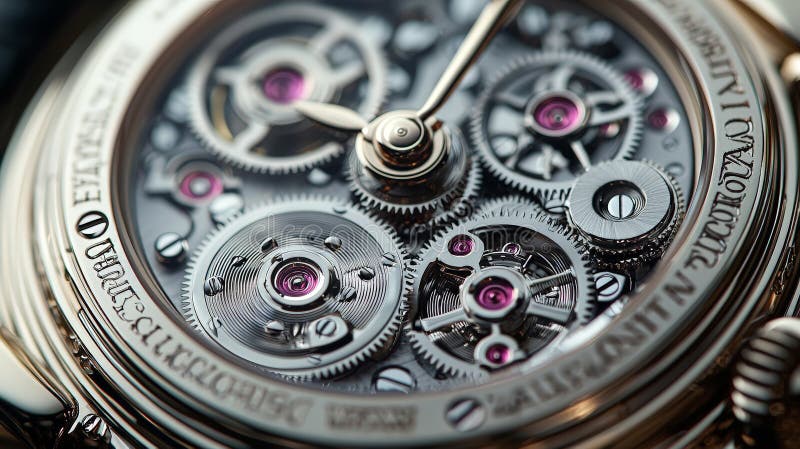 This Captivating Top View Image Reveals the Inner Workings of a Watch ...