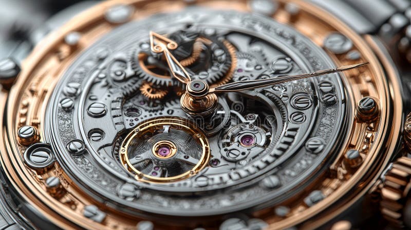 This Captivating Top View Image Reveals the Inner Workings of a Watch ...