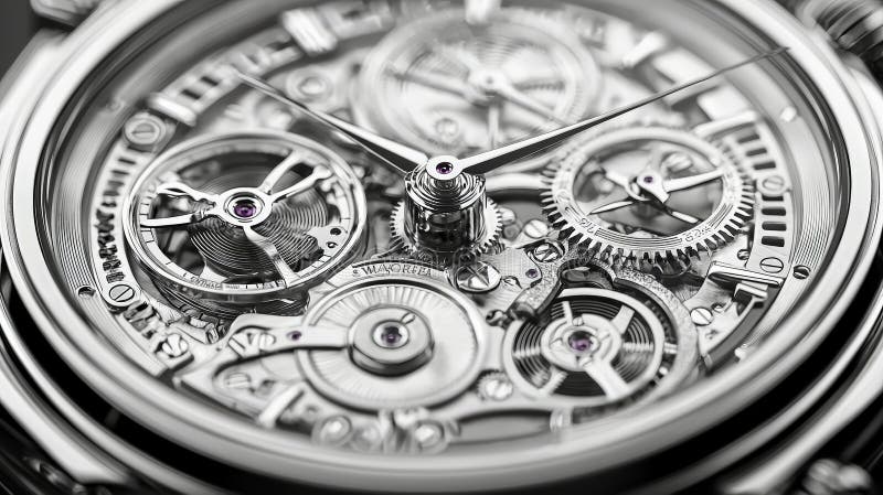 This Captivating Top View Image Reveals the Inner Workings of a Watch ...