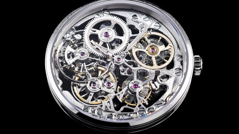 This Captivating Top View Image Reveals the Inner Workings of a Watch ...