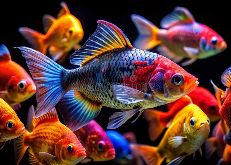 Captivating Underwater Scene a Stunning Display of Vibrant Tropical ...