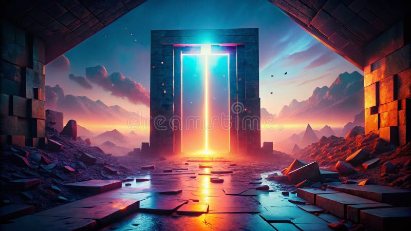 Obsidian Doorway Stock Illustrations – 12 Obsidian Doorway Stock ...