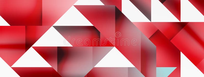 Captivating Vector Abstraction Triangles Interlock In Mesmerizing