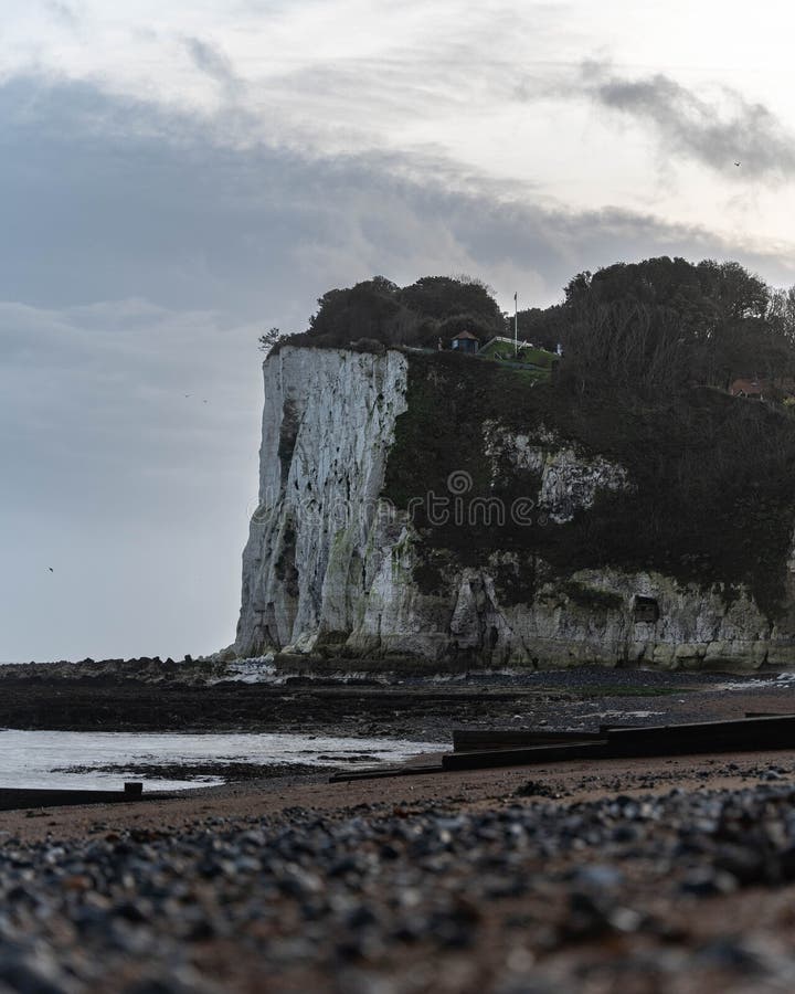 Captivating Vertical View of the White Cliffs of Dover, a Stunning ...