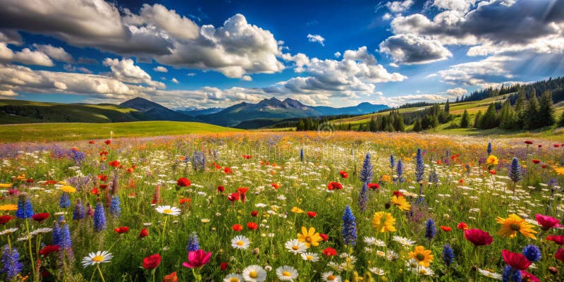 Captivating Views of Nature S Canvas As Wildflowers Bloom Across the ...