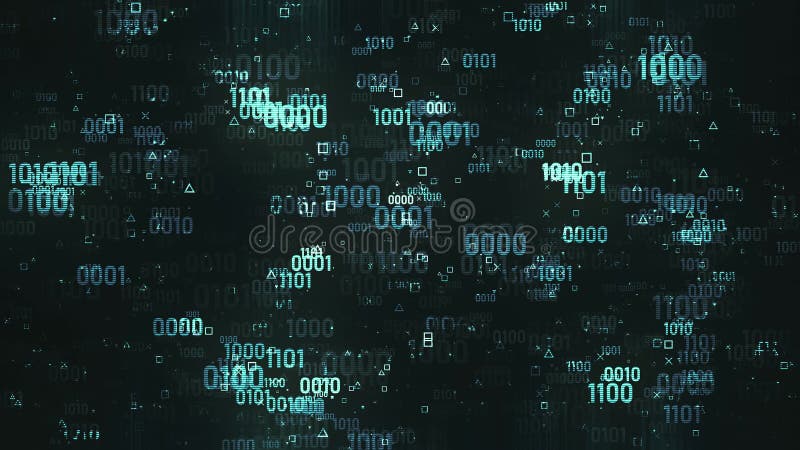 BinaryCodeCosmos stock video. Video of space, cosmos - 380895957