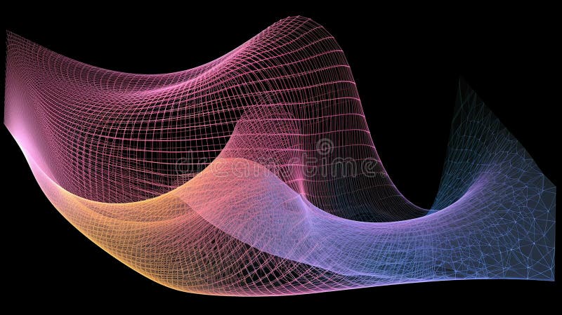 Time-Space Distortion: Abstract Visualization of Spacetime Continuum ...