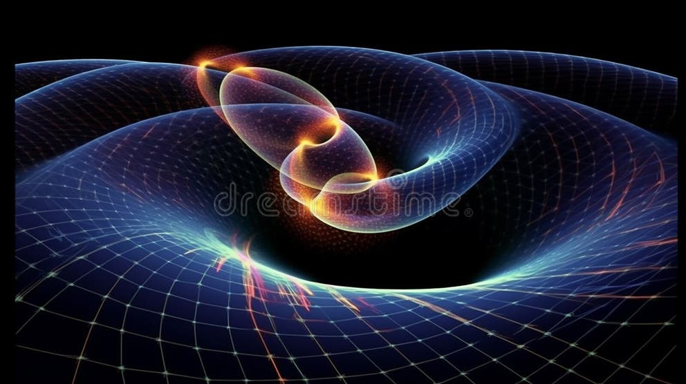 Time-Space Distortion: Abstract Visualization of Spacetime Continuum ...