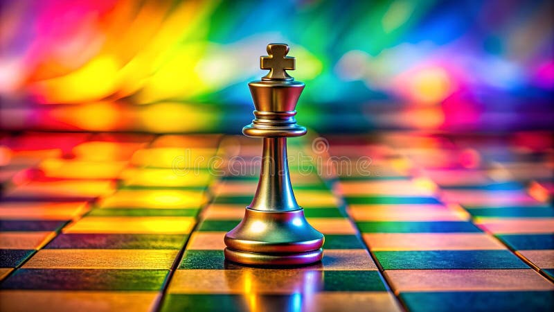A Captivating Visual Representation of Chess Strategy and Competition ...